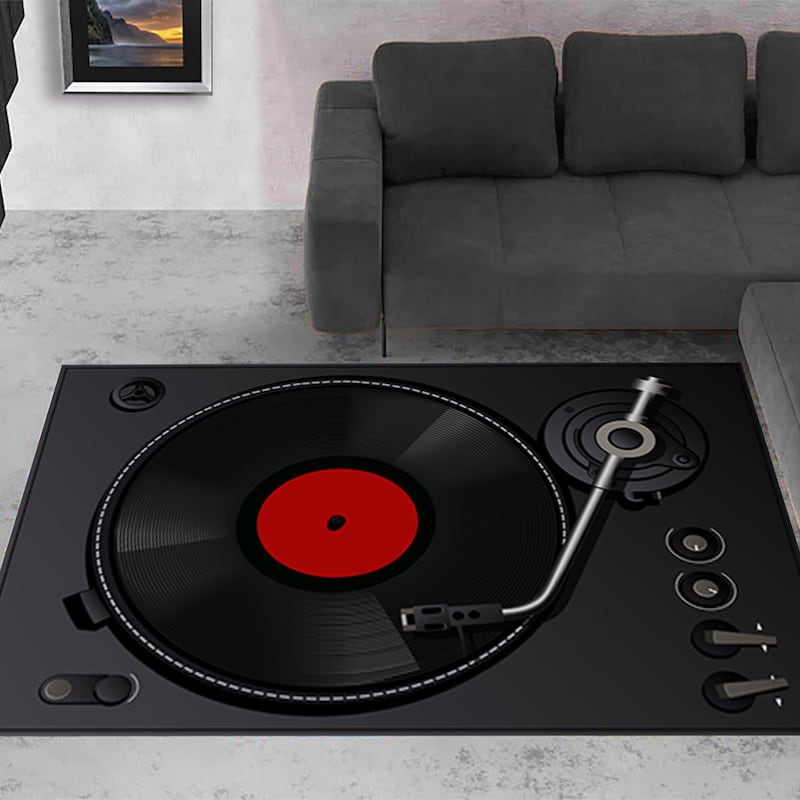 Vinyl Rug - Etsy
