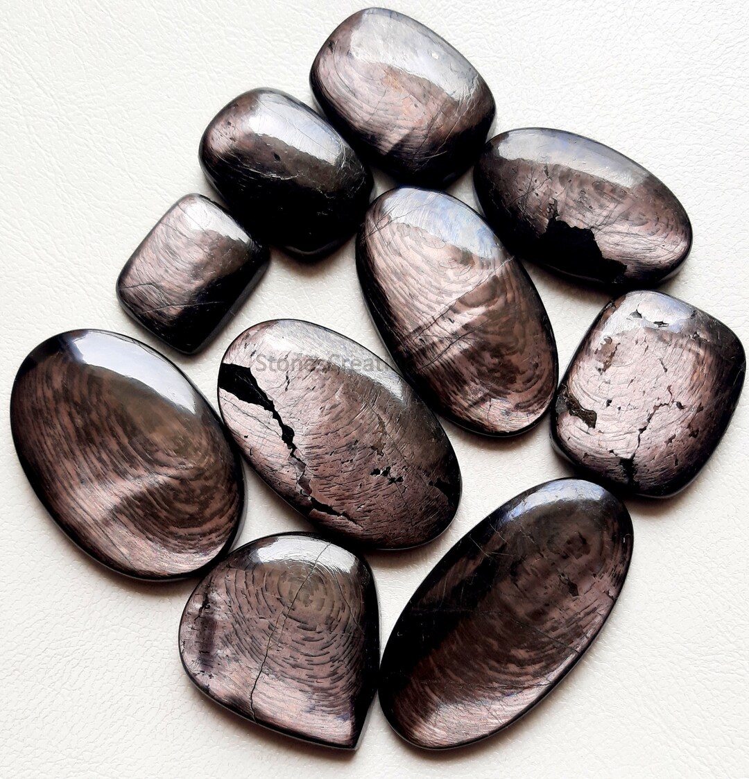HYPERSTHENE Cabochon Wholesale Lot by Weight With Different Shapes and ...