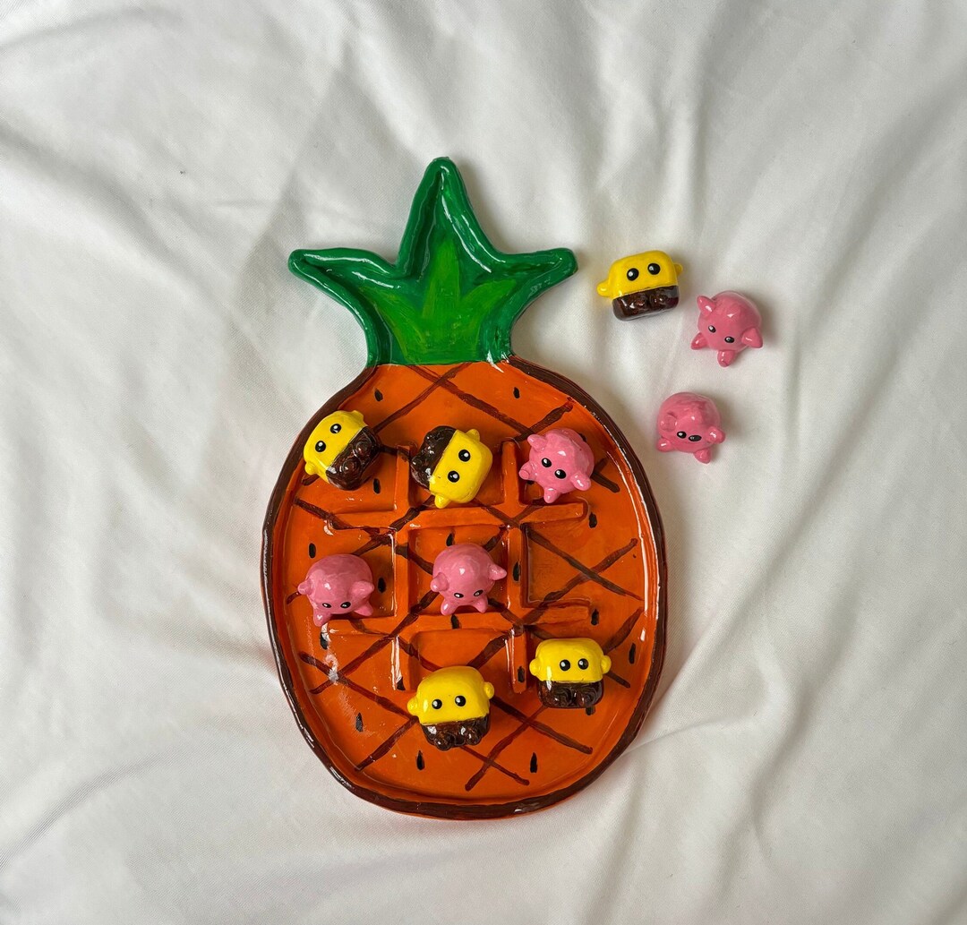 Spongebob Tic Tac Toe - Etsy