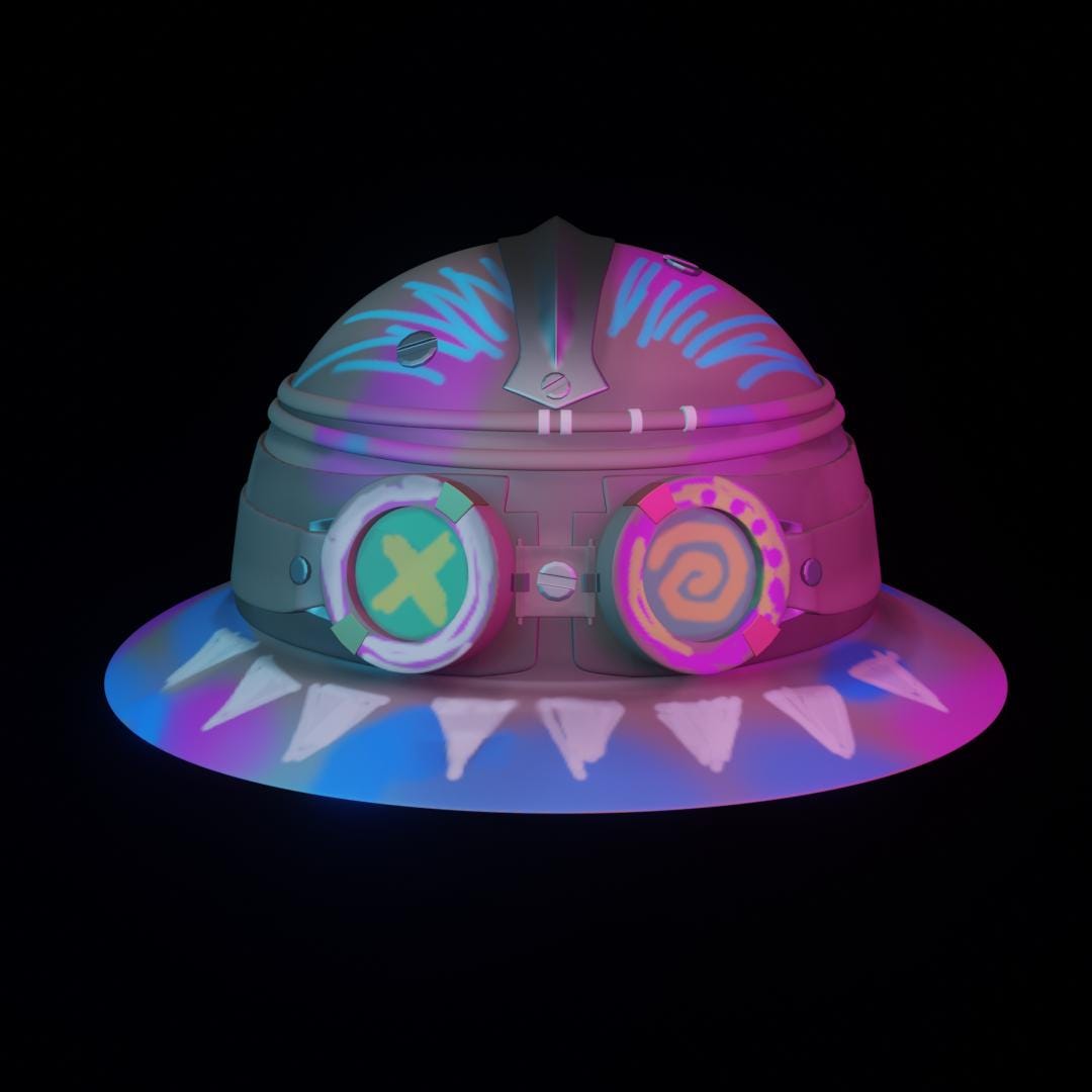 3D File - Isha Hat From League of Legends Arcane 2 - Etsy