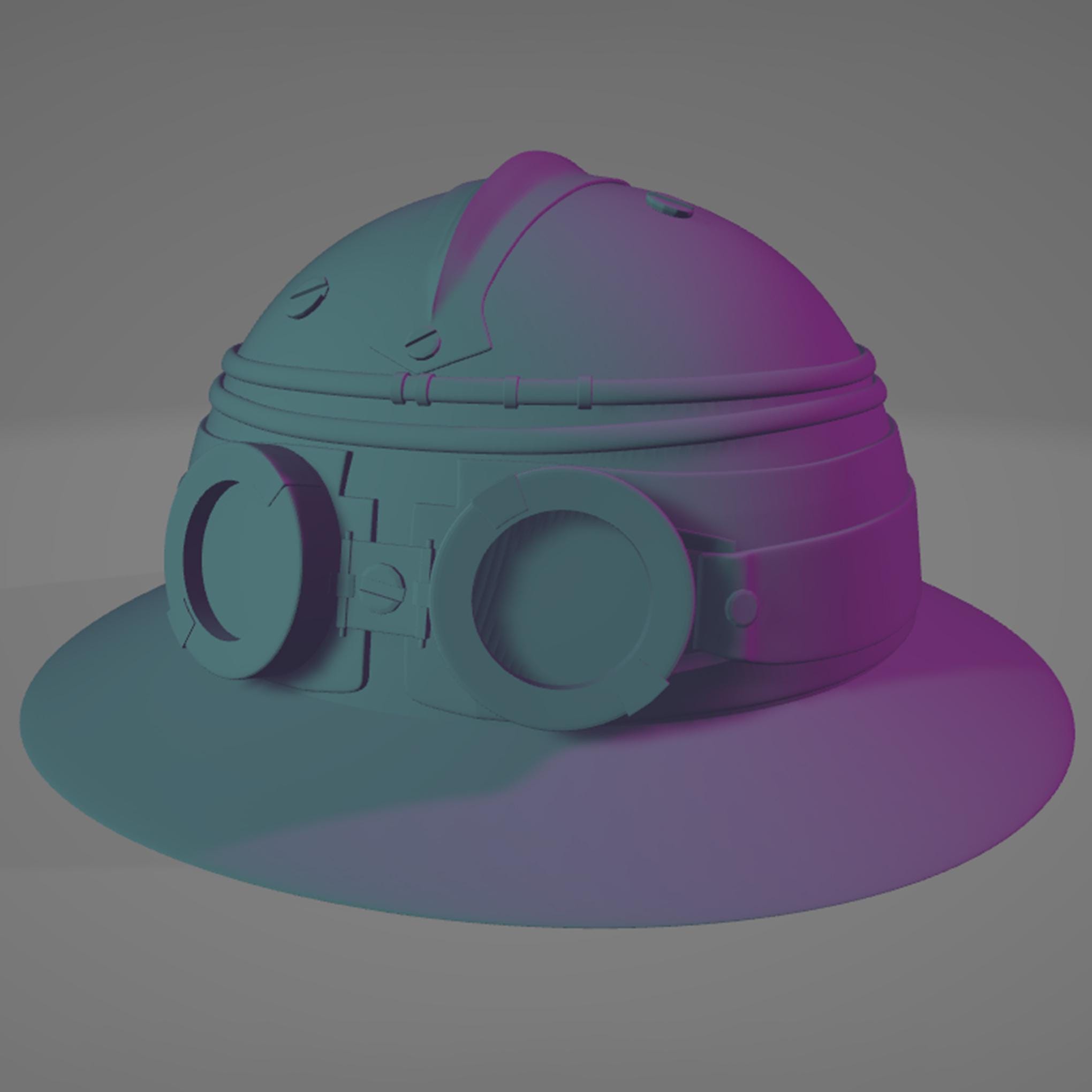 3D File - Isha Hat From League of Legends Arcane 2 - Etsy