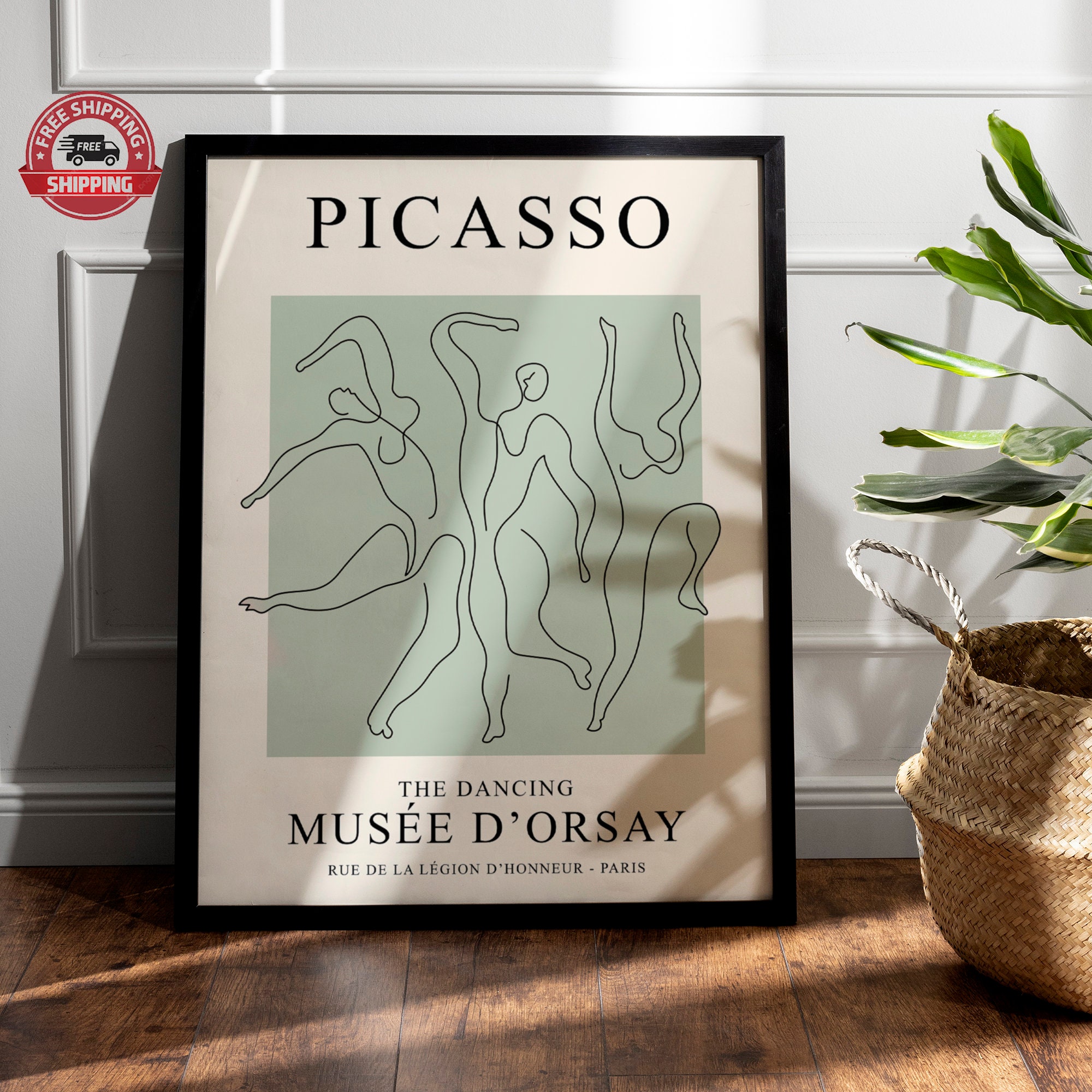 Picasso Prints Set of 3 Pablo Picasso Exhibition Poster - Etsy