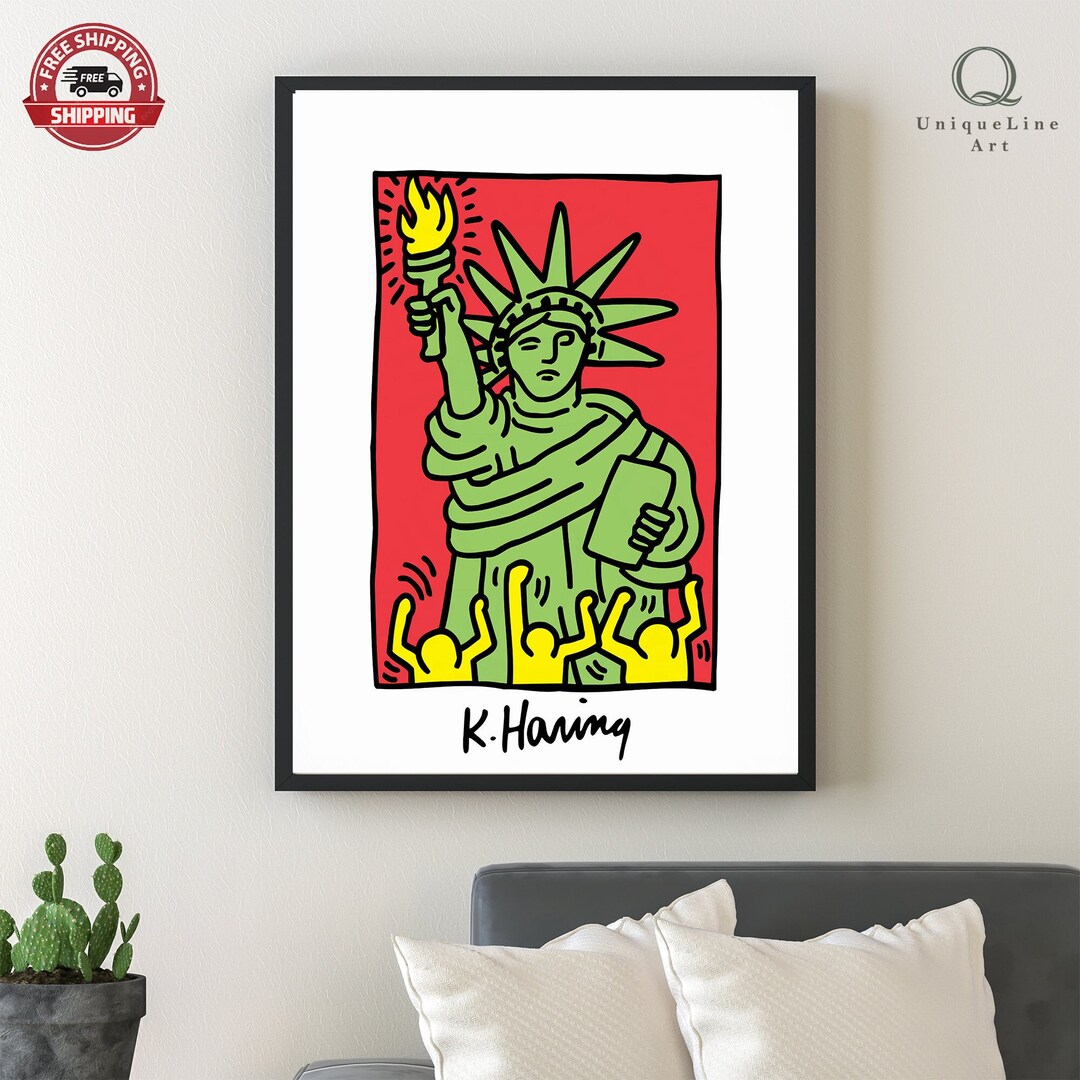 Keith Haring Art Keith Haring Pop Art, Keith Haring Poster, Keith ...
