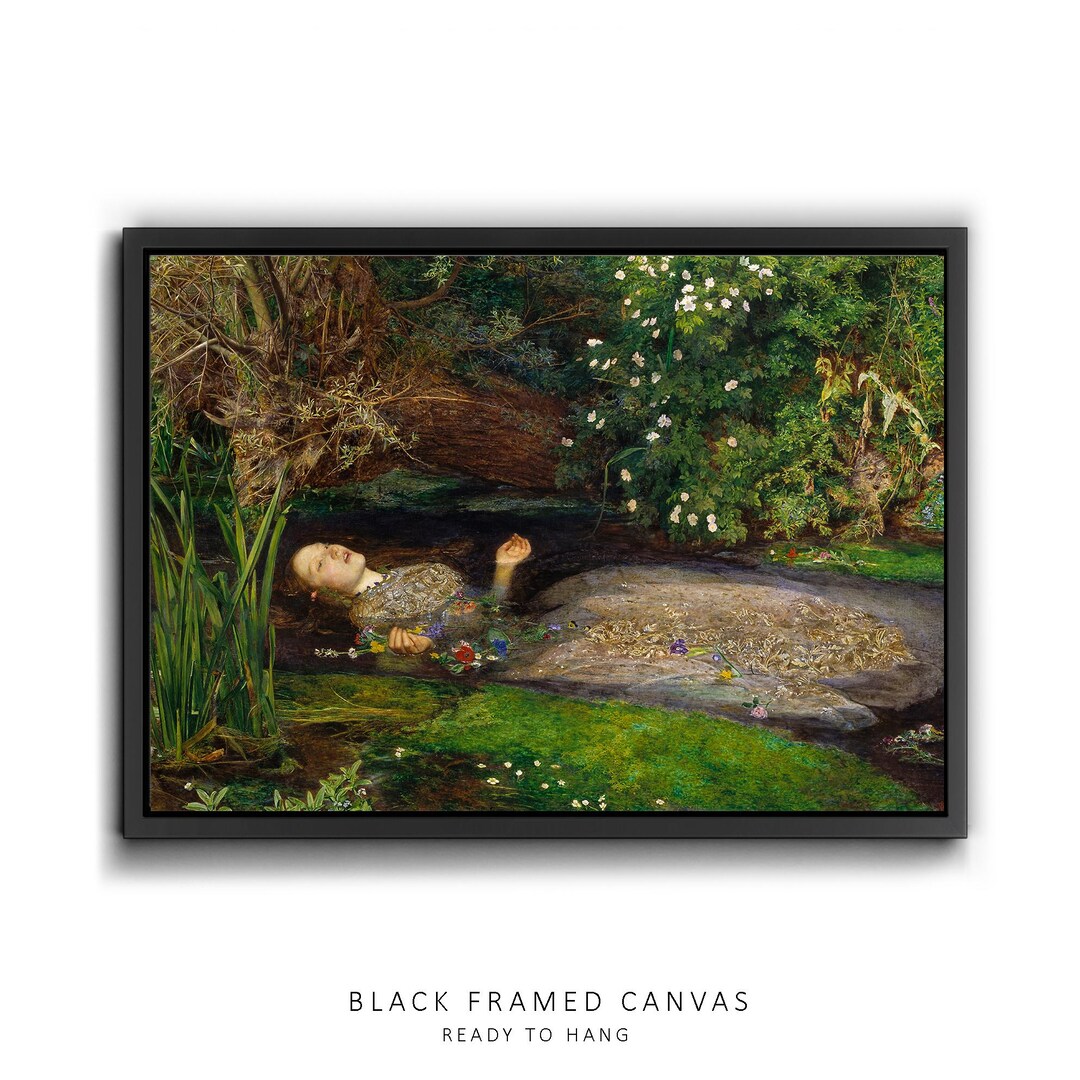 Ophelia Print by Millais: Pre-raphaelite Painting, British Art - Etsy