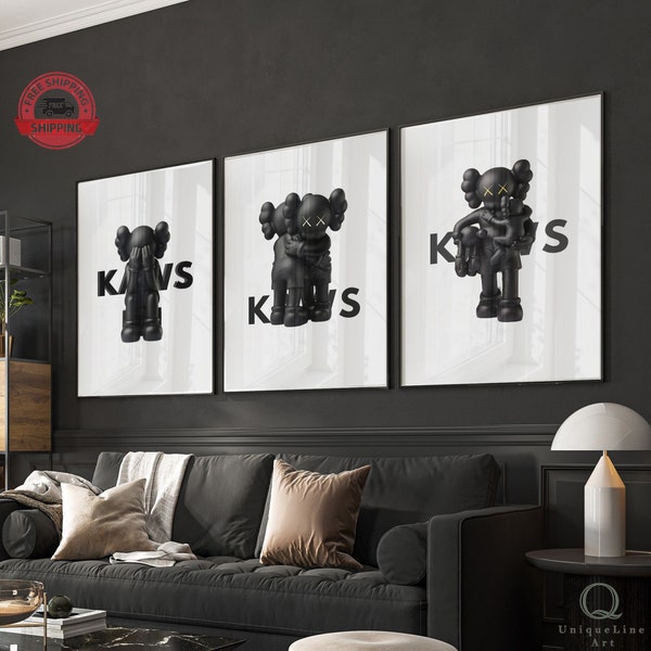 Kaws Poster Frame - Etsy