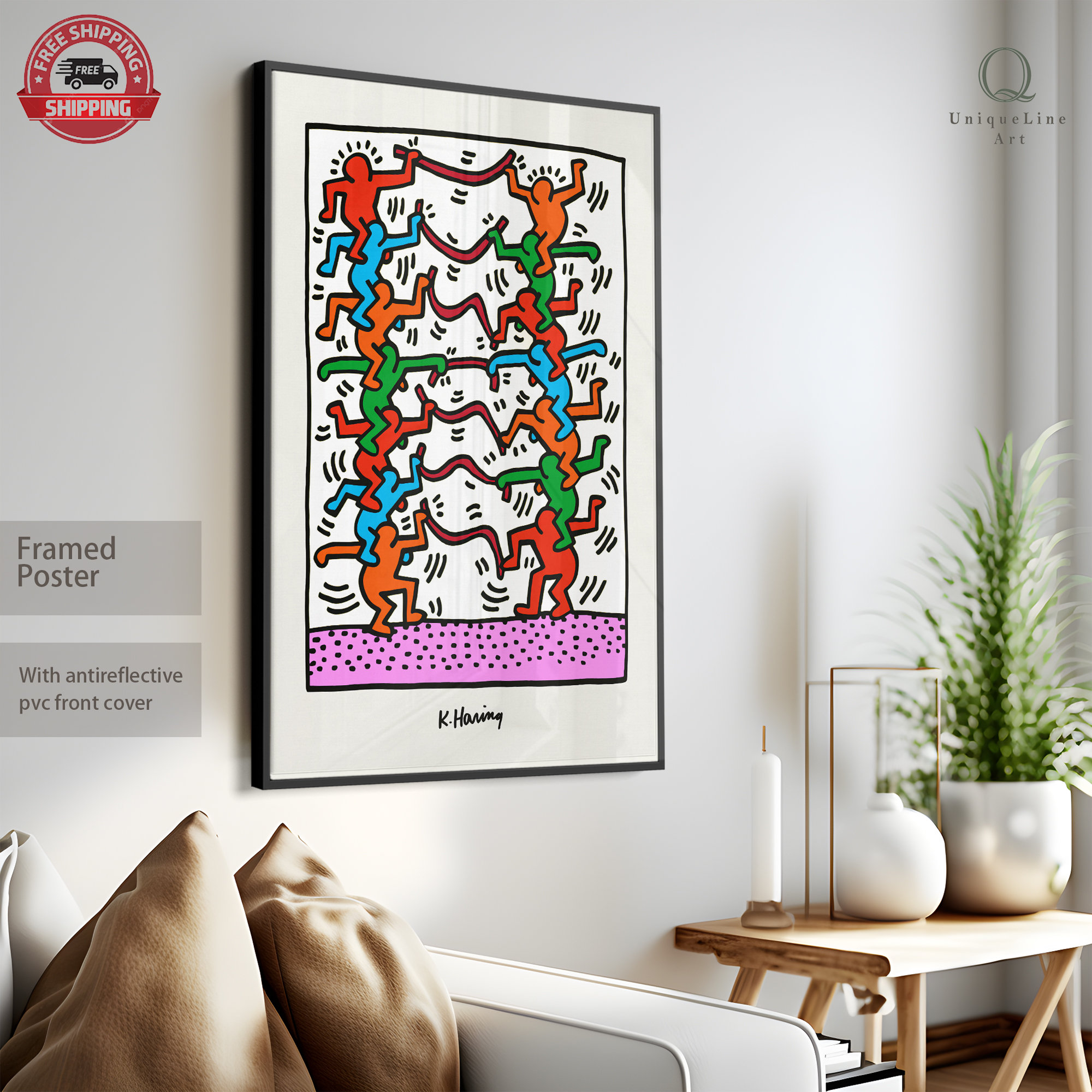 Keith Haring Art Keith Haring Pop Art, Keith Haring Poster, Keith ...