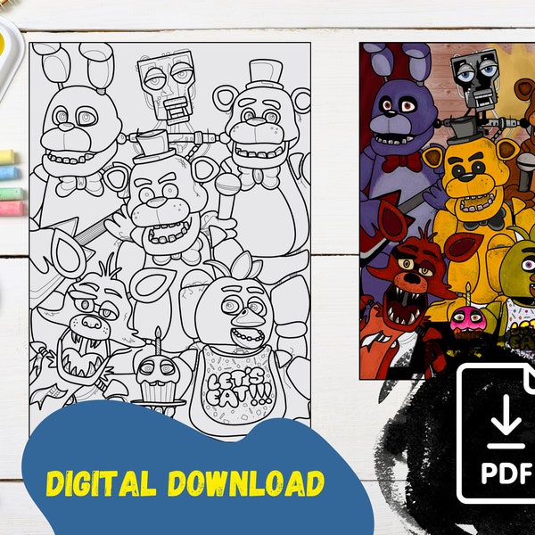 Five Color Art - Etsy