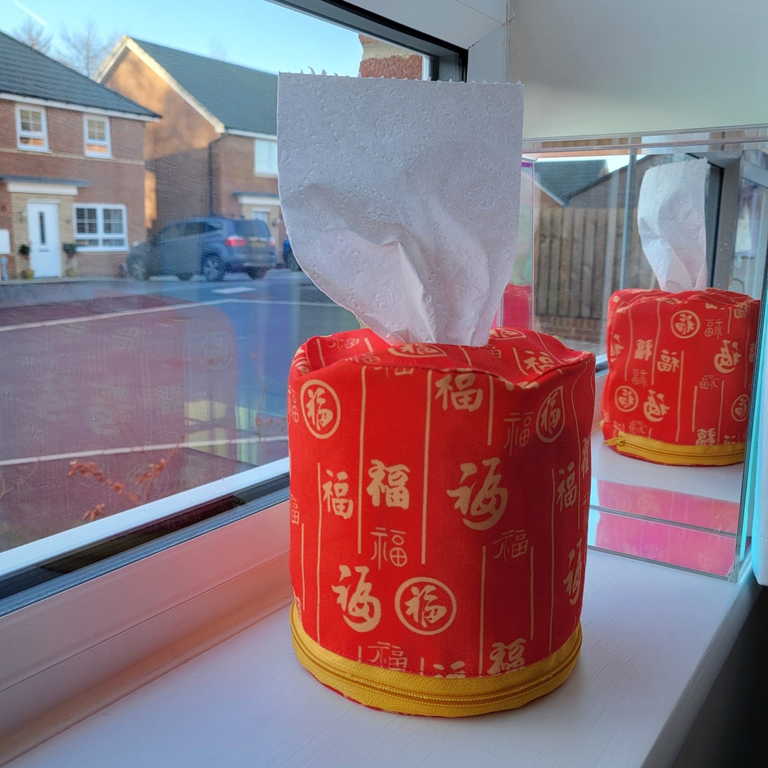 Handmade New Year Tissues Case/tissue Roll Cover/tissue Box - Etsy