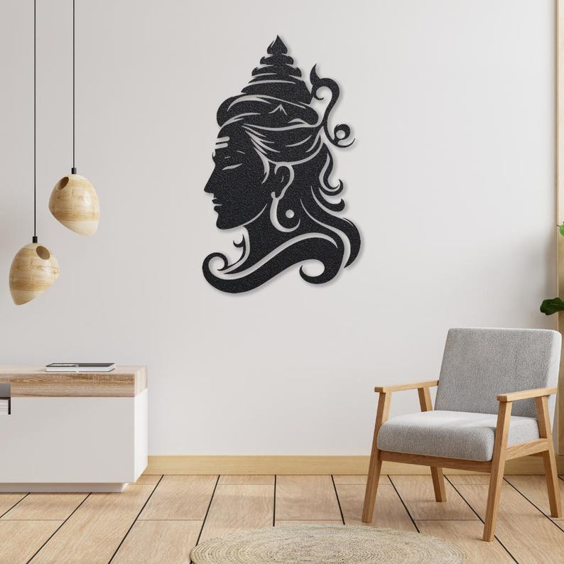 Shiva Aum Mantra CNC Laser Design, Hindu Wall Decor (digital Files) - Etsy