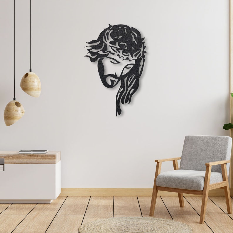 Jesus Face Design for Cnc Laser - Christian Religion Perfect for Home ...