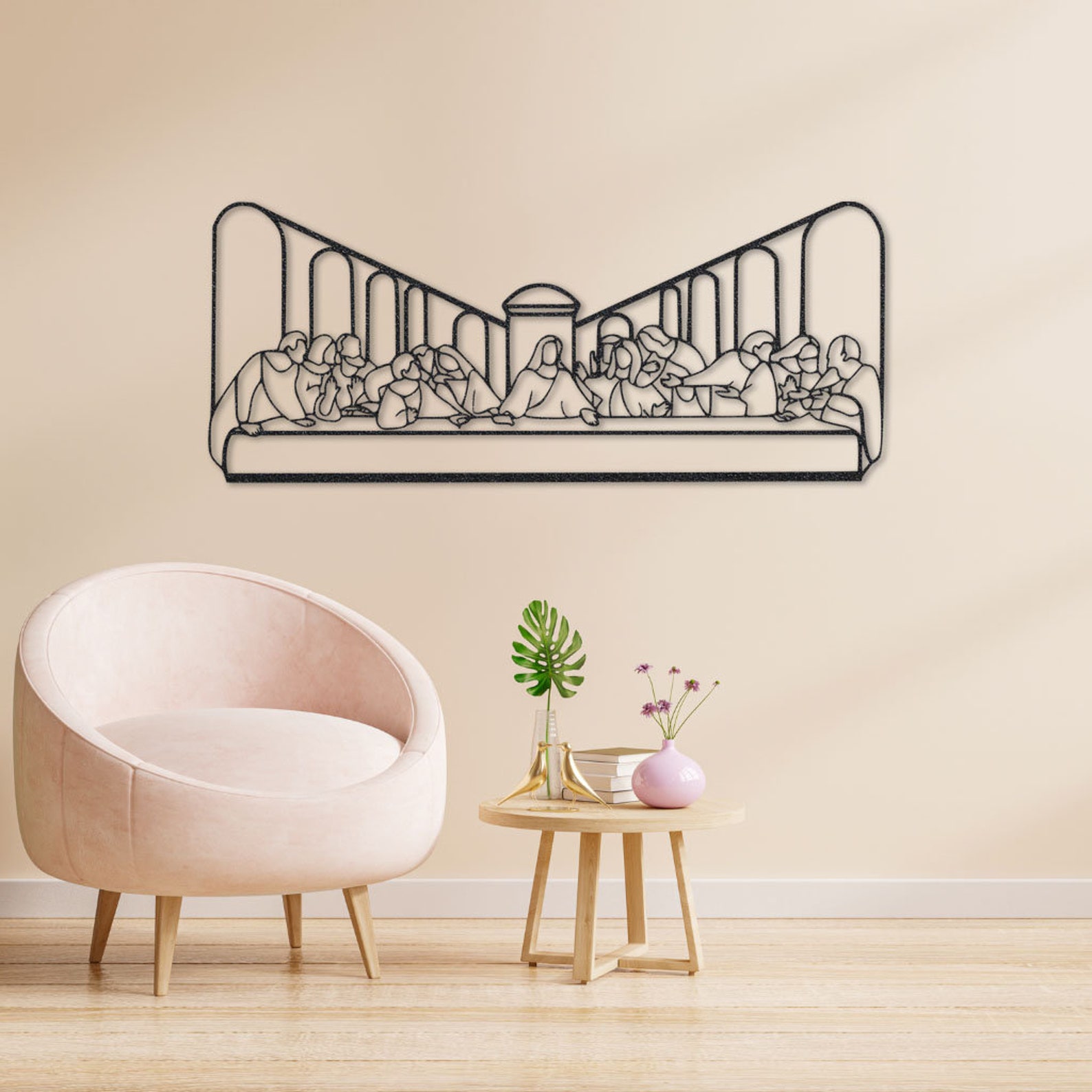 Jesus Last Supper Design for Cnc Laser Christian Religion Perfect for ...