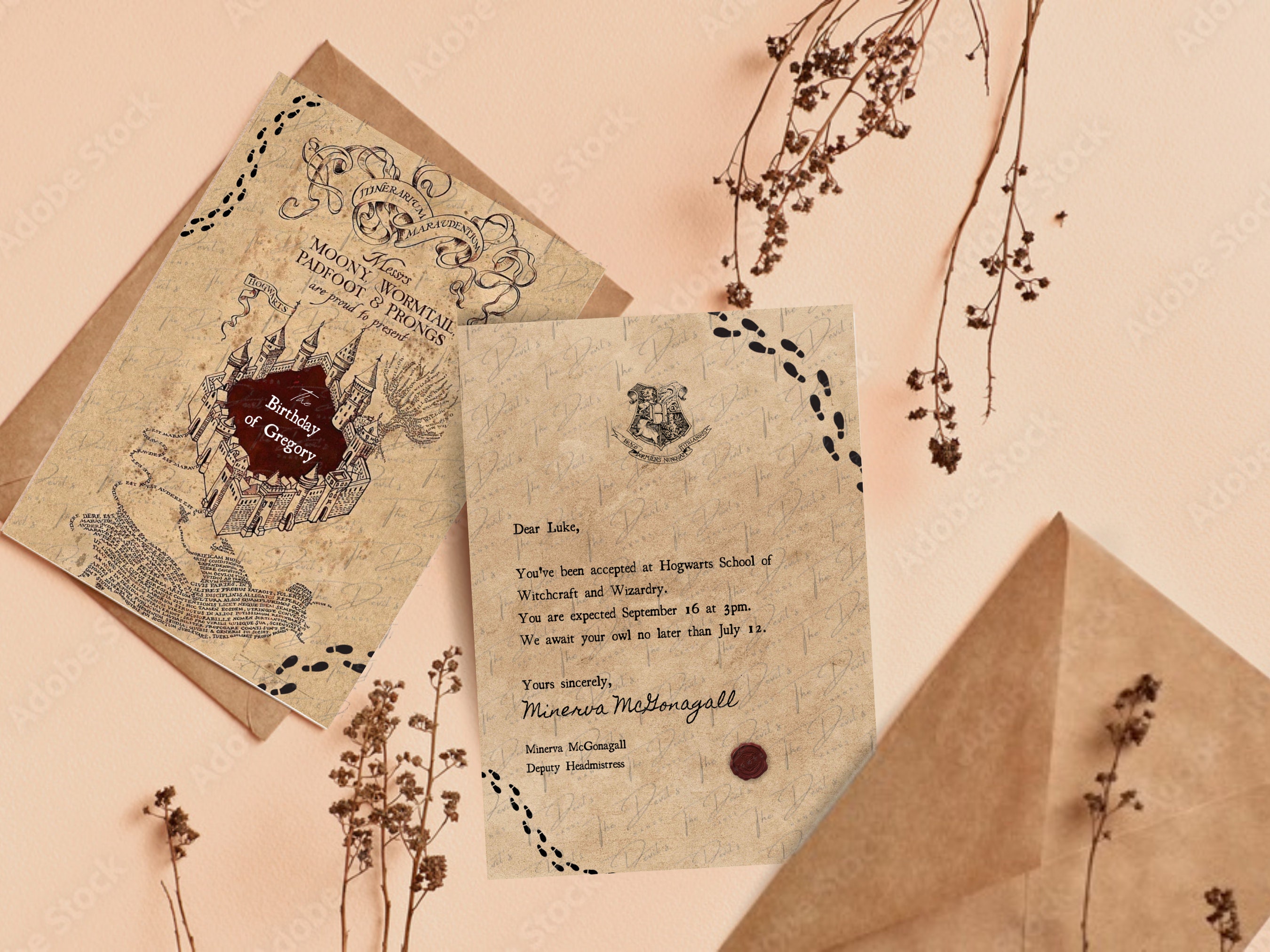 Plantilla De Mapa De Merodeadores