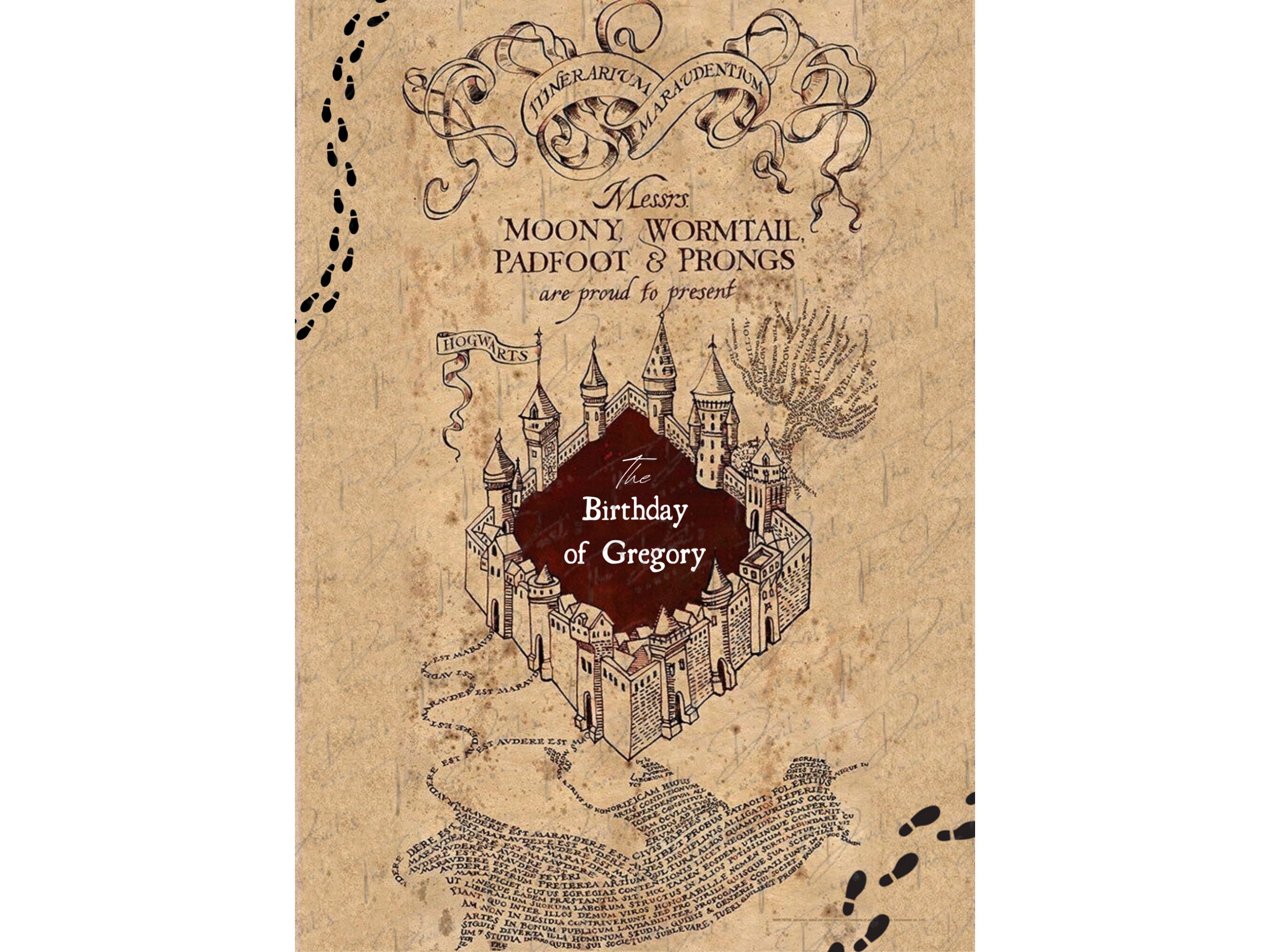 Editable Hogwarts Invitation | Digital - Etsy