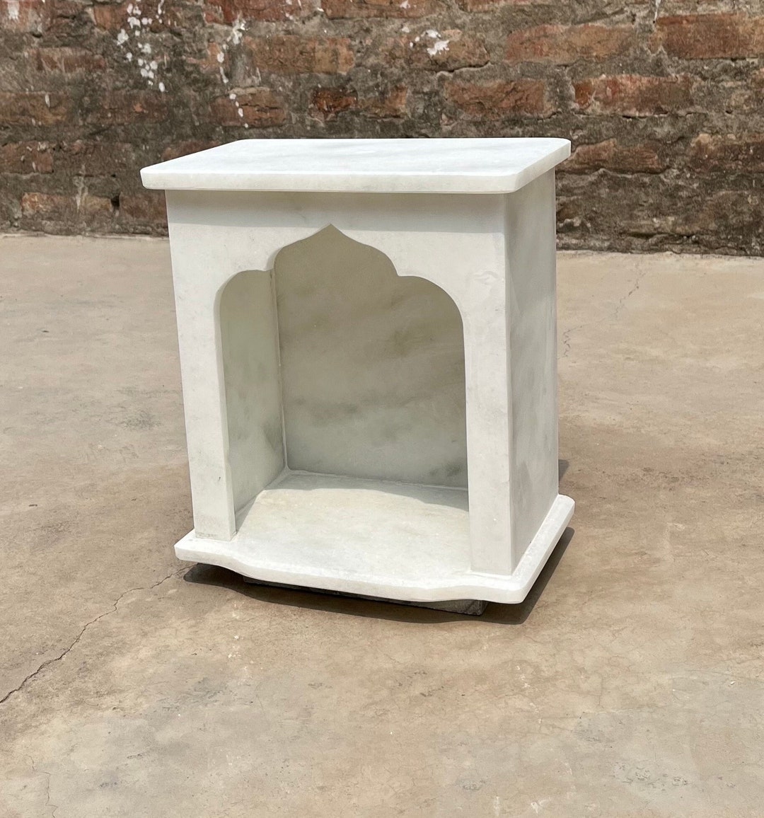 Traditional Indian Marble Temple for Home 1 Feet, Best Quality Marble ...