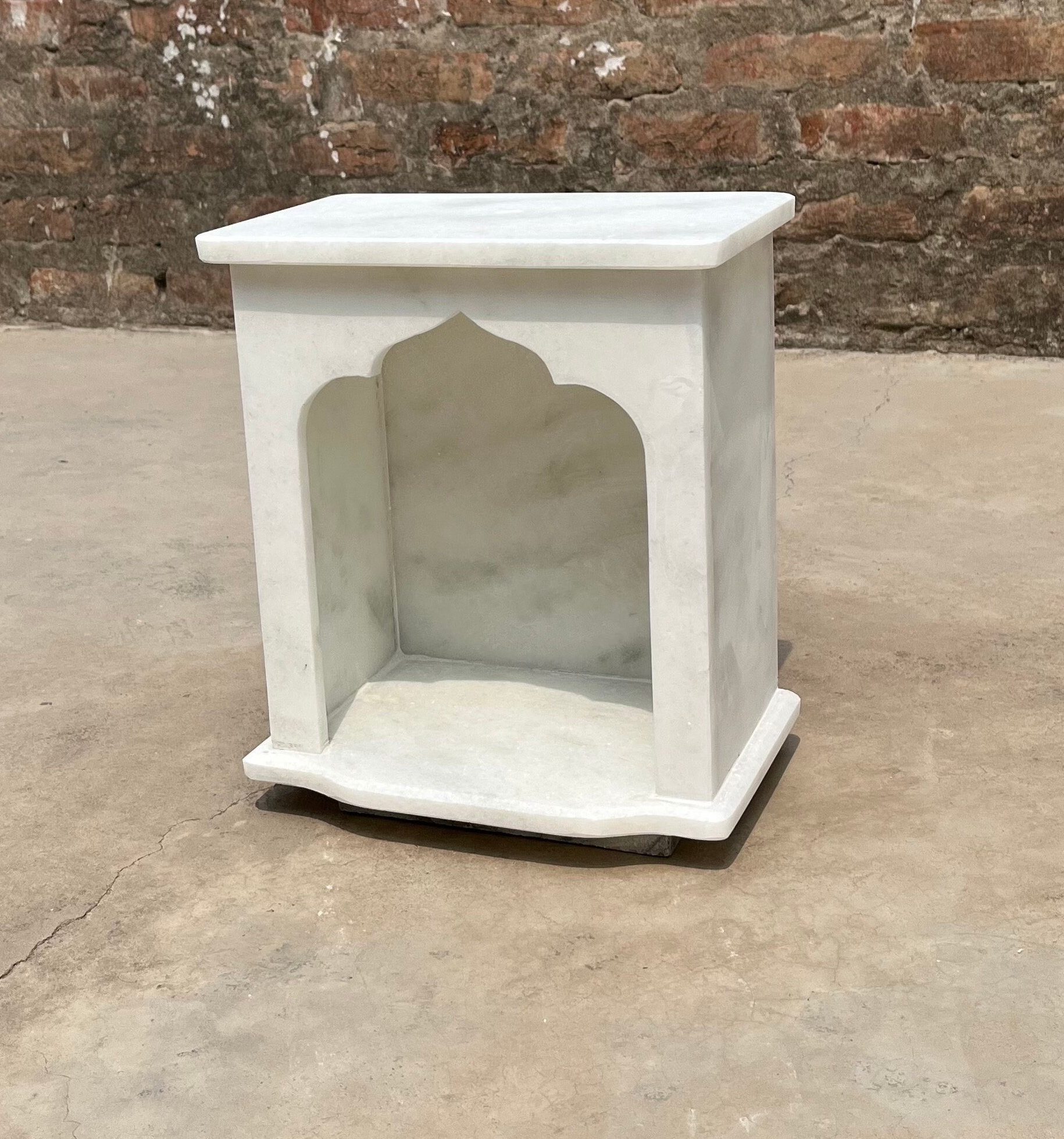 Traditional Indian Marble Temple for Home 1 Feet, Best Quality Marble ...
