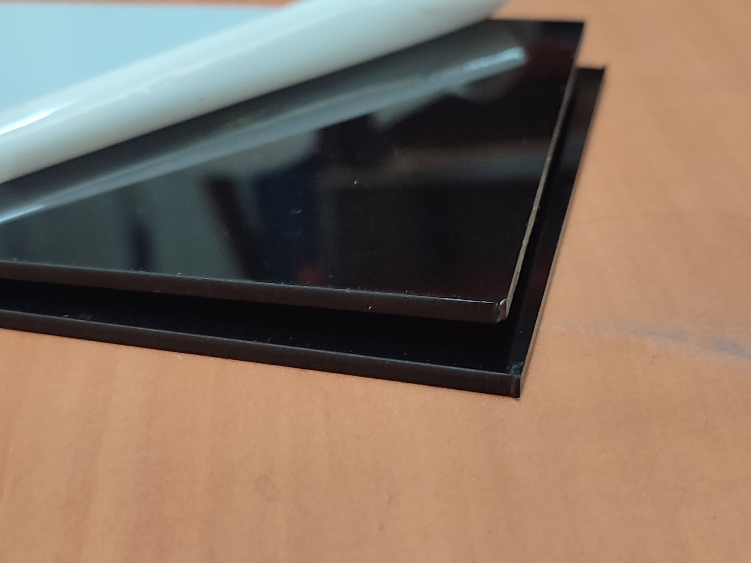 Opaque Black Acrylic PMMA Plate for DIY, Laser Cutting and Engraving ...