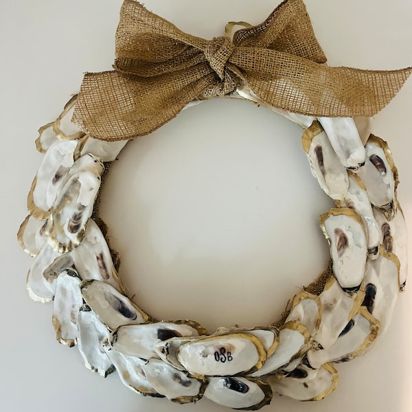 Oyster Shell Wreath - Etsy