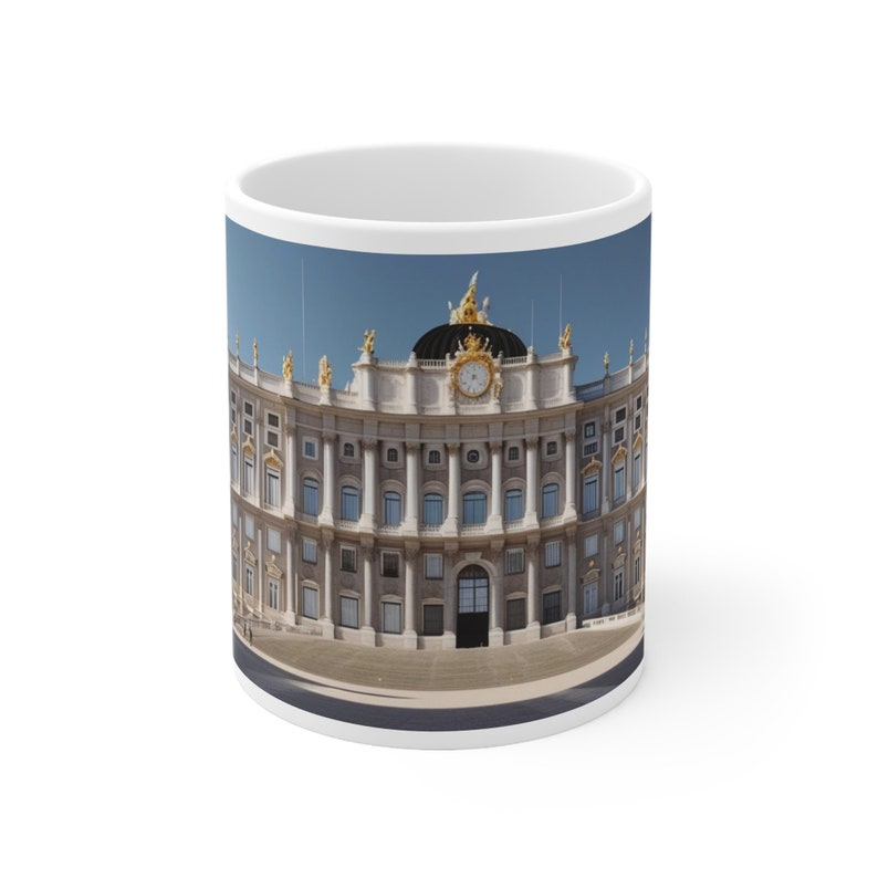 Royal Palace of Madrid Majestic Mug: Sip Your Coffee in Style! - Etsy