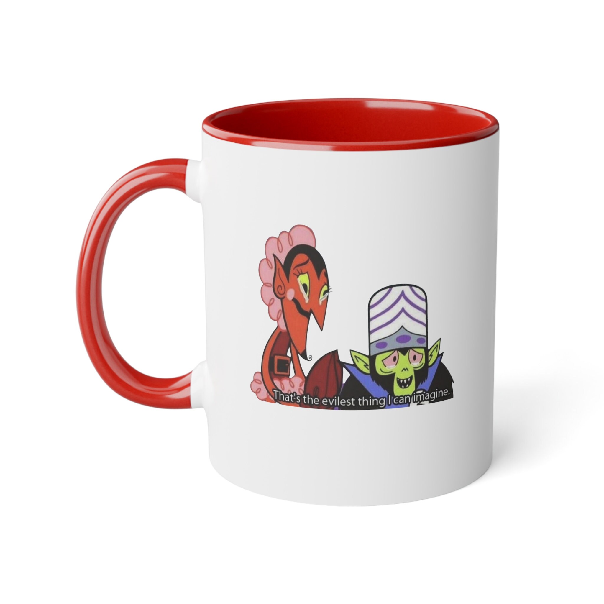 Mojo Jojo and HIM Powerpuff Girls Inspired Ceramic Mug, 11oz - Etsy