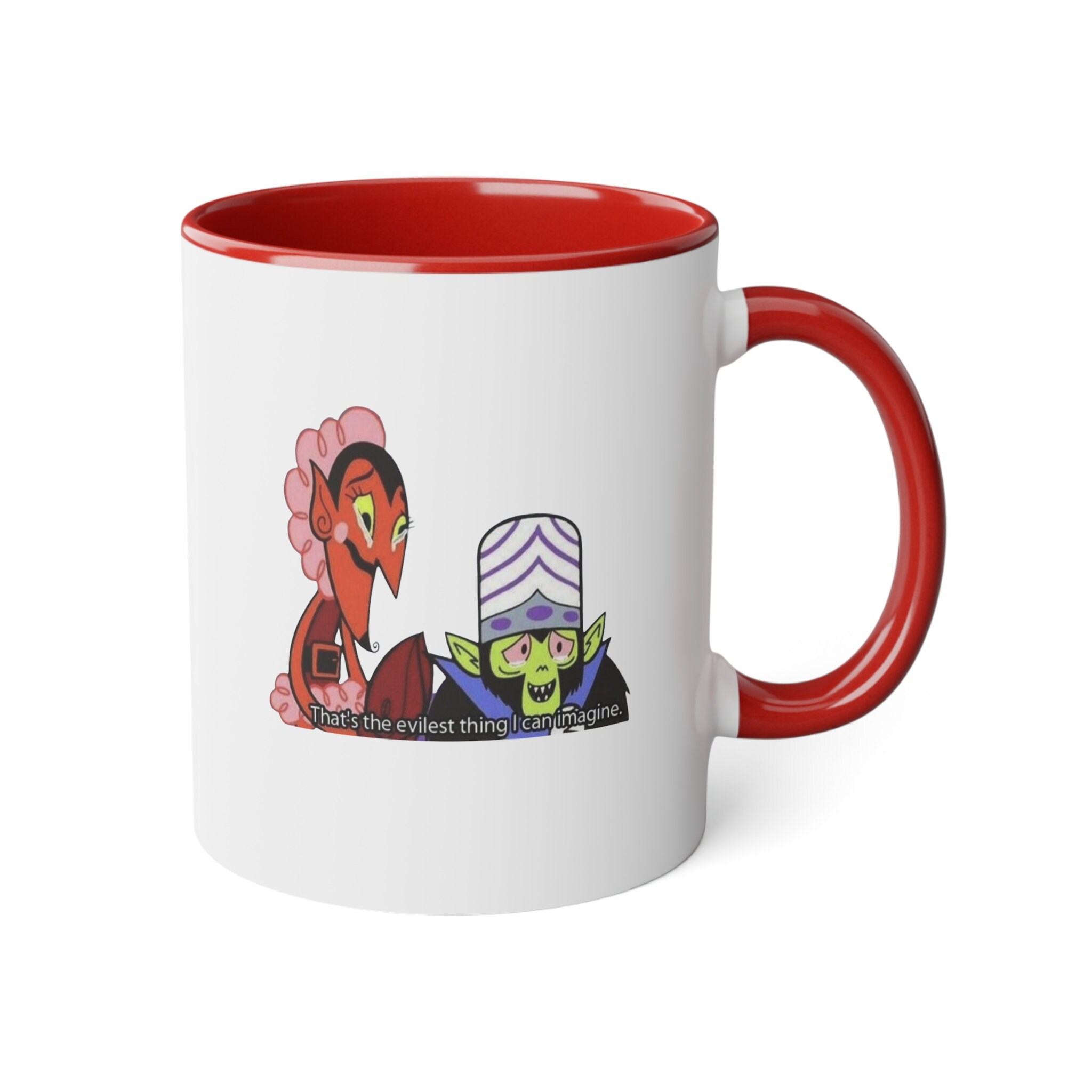Mojo Jojo and HIM Powerpuff Girls Inspired Ceramic Mug, 11oz - Etsy
