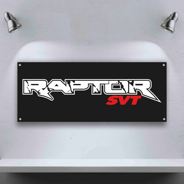 Ford Raptor Garage Banner - Etsy