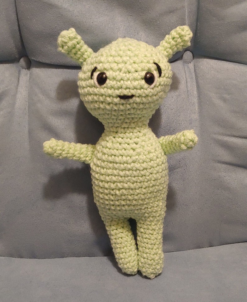 PDF PATTERN ONLY - Gloo the Alien Amigurumi Pattern - Cute Crochet ...