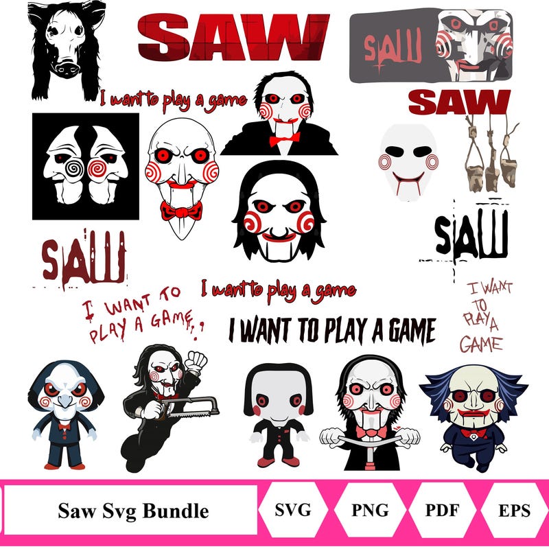 Horror Movie Clipart - Etsy