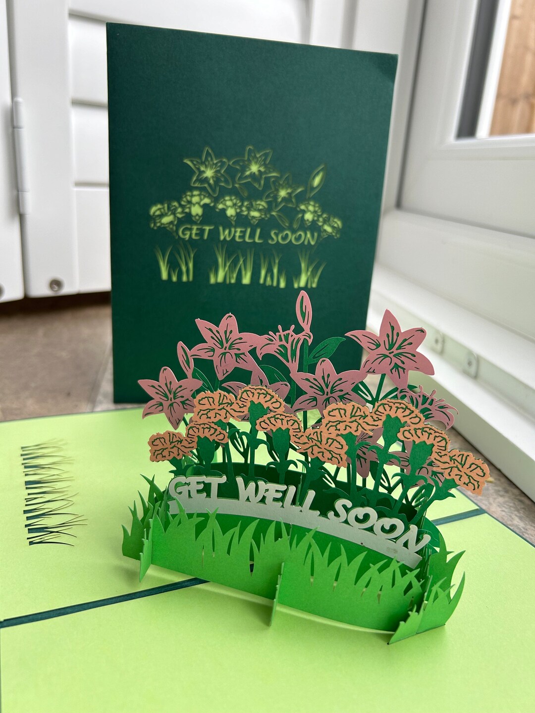3D Pop up Get Well Soon Card 20*15cm - Etsy