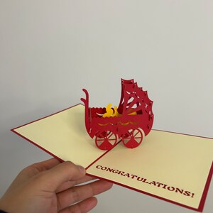 Pop up Card for New Born Baby, Card for Baby Girl, Card for Baby Boy ...
