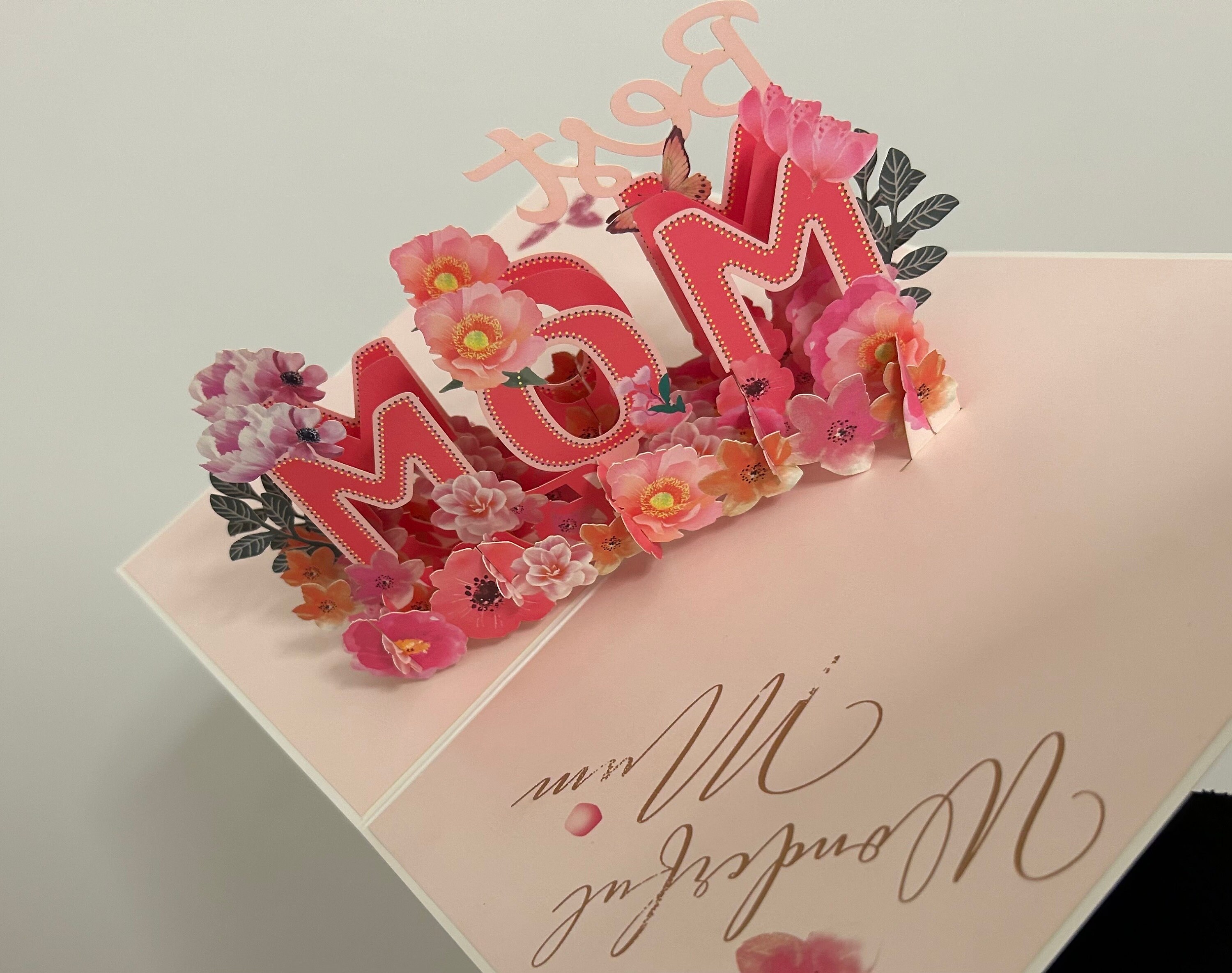 Pop up Mother's Day Card for Mom - Etsy