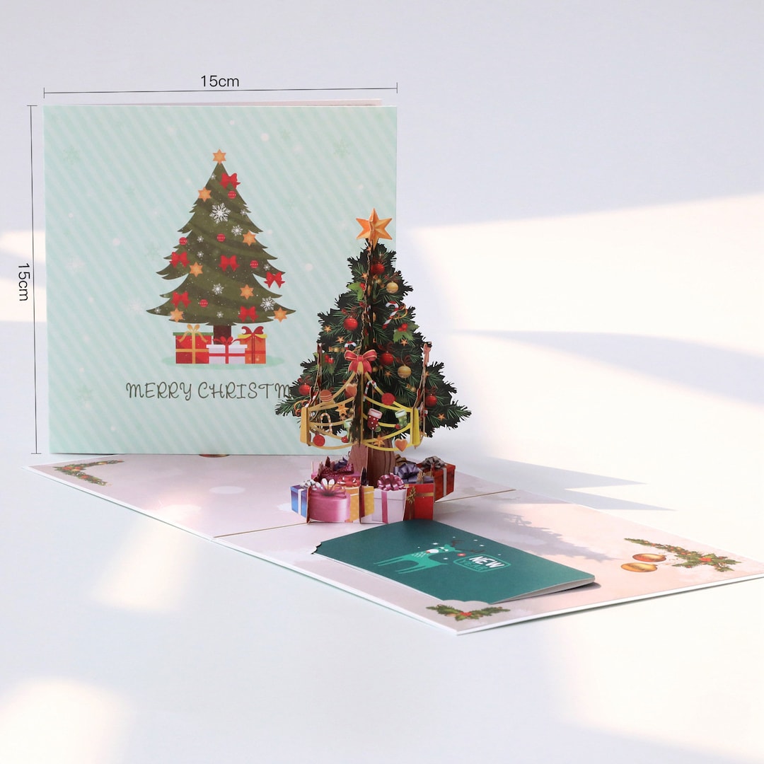 3D Pop up Christmas Card for Friend for Families for Her for Him - Etsy UK