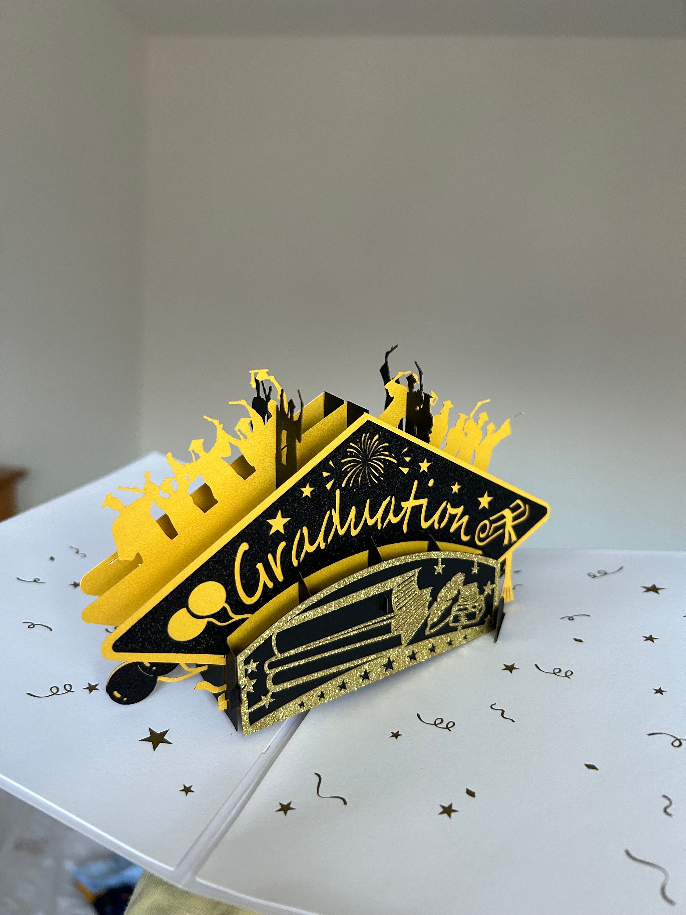 3D Pop up Graduation Card - Etsy