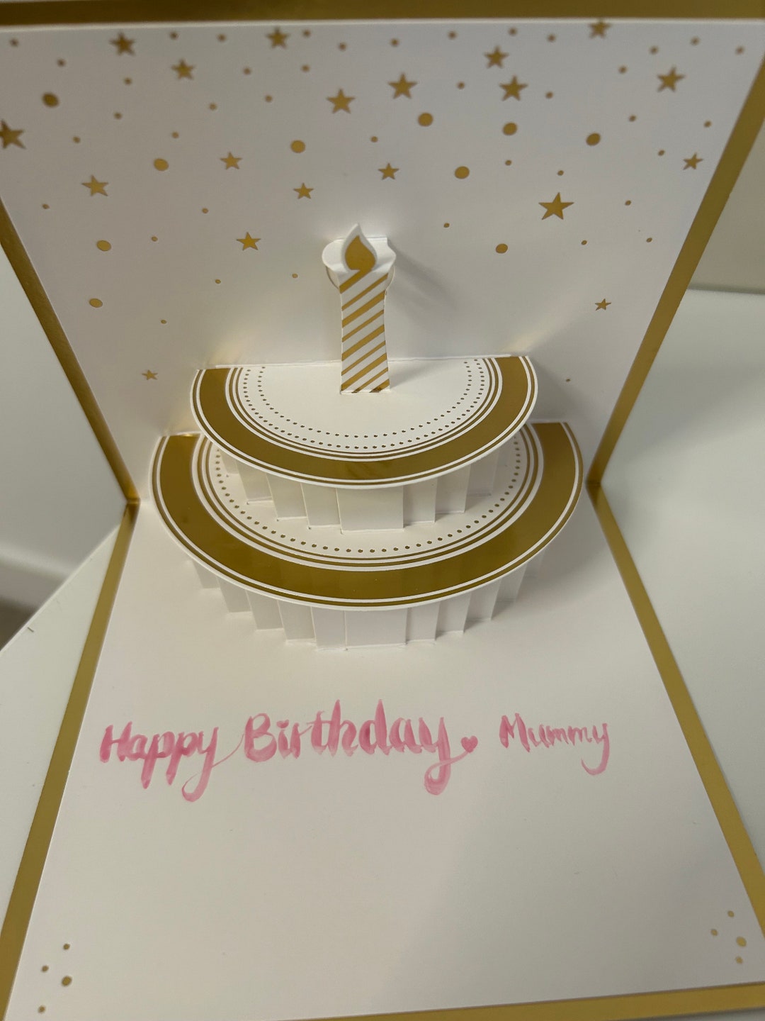 3d Birthday Card Pop up Birthday Card for Her and for Him - Etsy