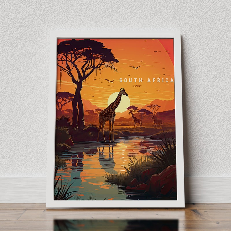 African Animal Posters - Etsy