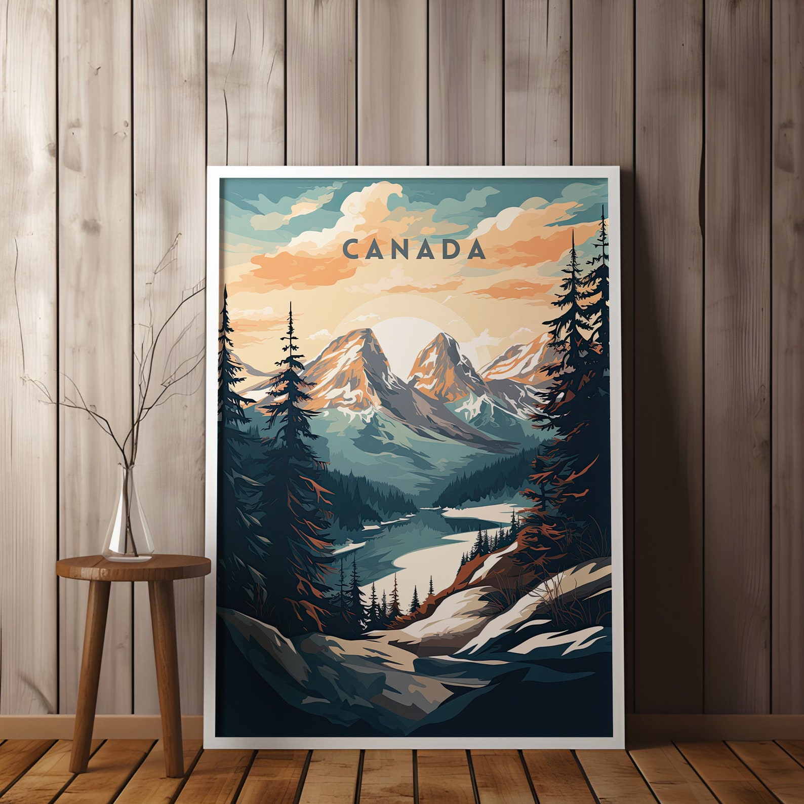 Canada Travel Poster, Canada Poster, Canada Print, Canada Printable ...