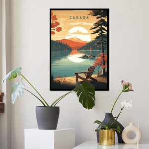 Canada Travel Poster, Canada Poster, Canada Print, Canada Printable ...