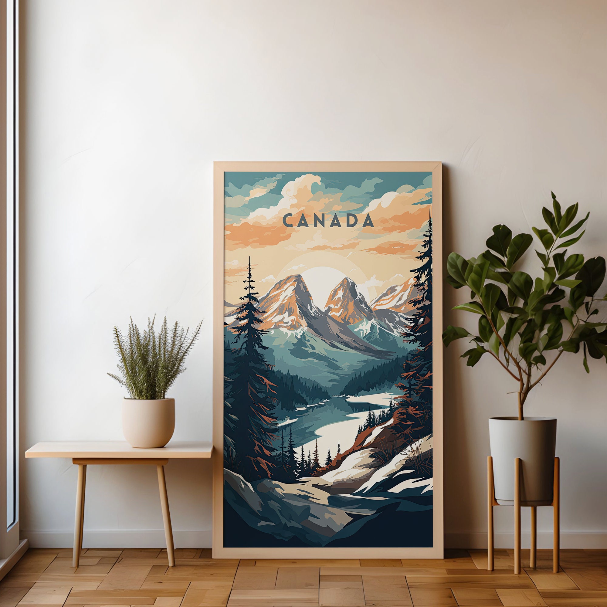 Canada Travel Poster, Canada Poster, Canada Print, Canada Printable ...