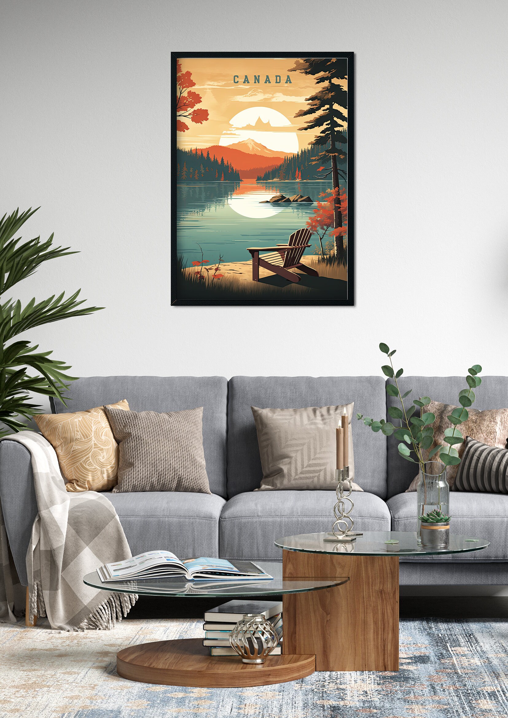 Canada Travel Poster, Canada Poster, Canada Print, Canada Printable ...