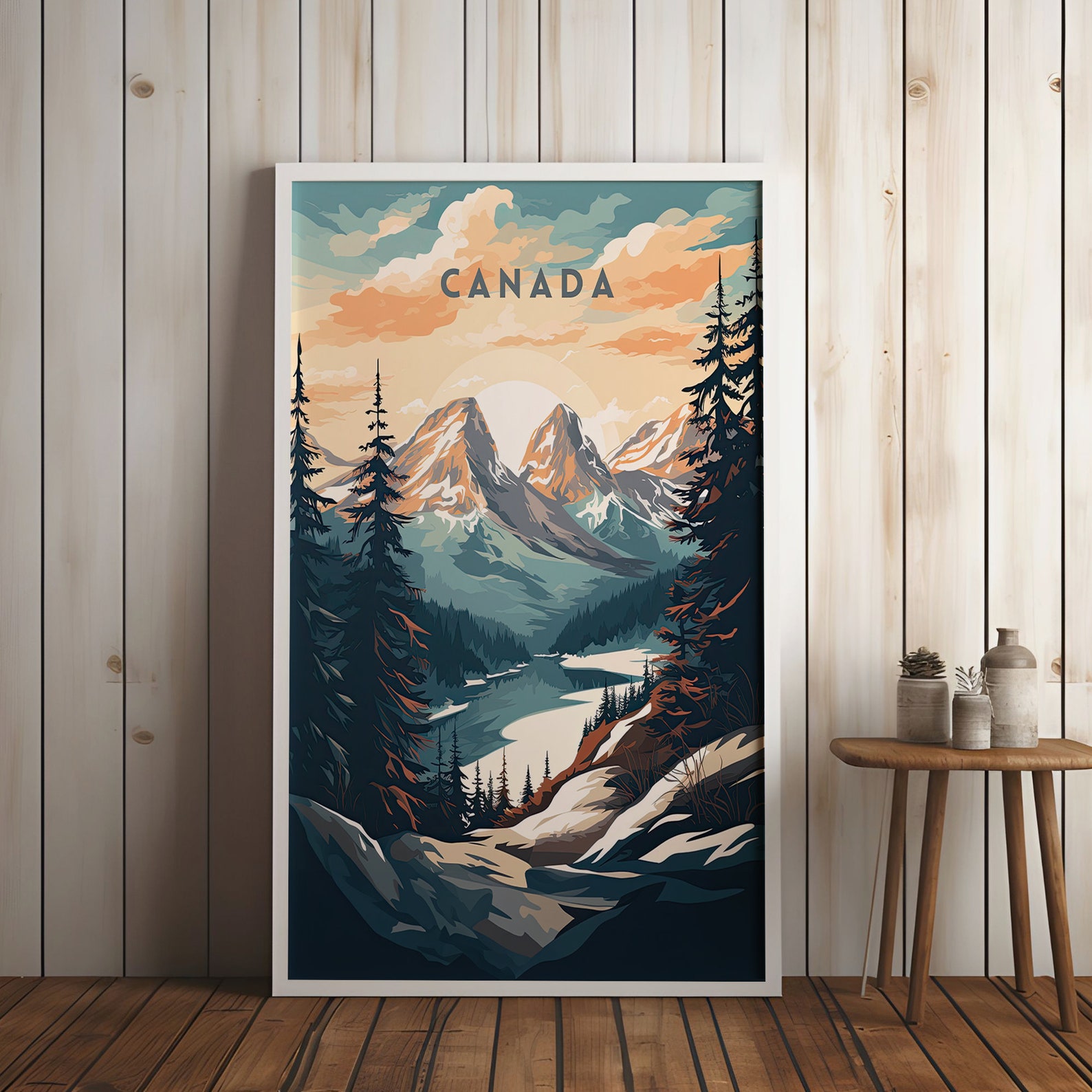 Canada Travel Poster, Canada Poster, Canada Print, Canada Printable ...