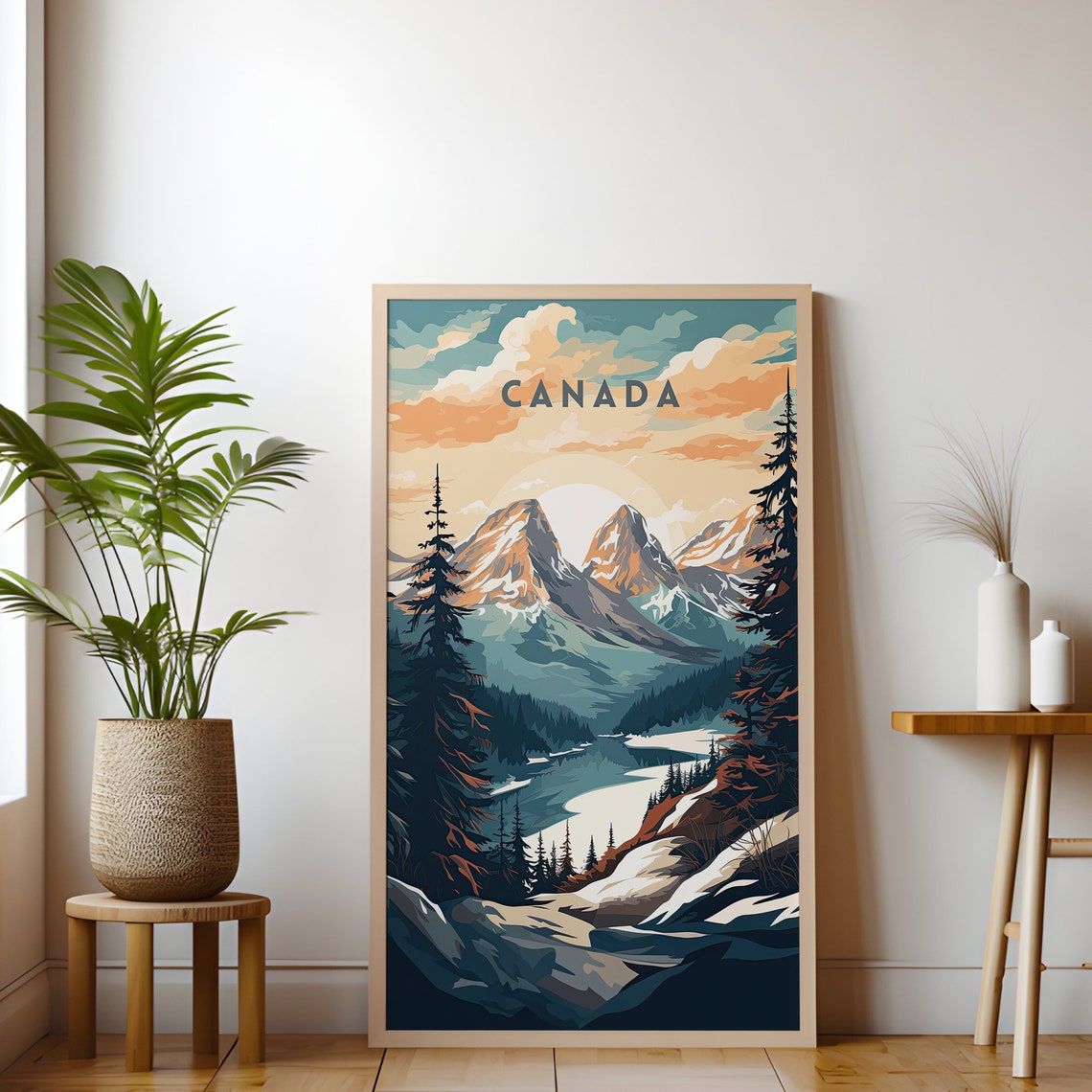 Canada Travel Poster, Canada Poster, Canada Print, Canada Printable ...