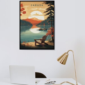 Canada Travel Poster, Canada Poster, Canada Print, Canada Printable ...