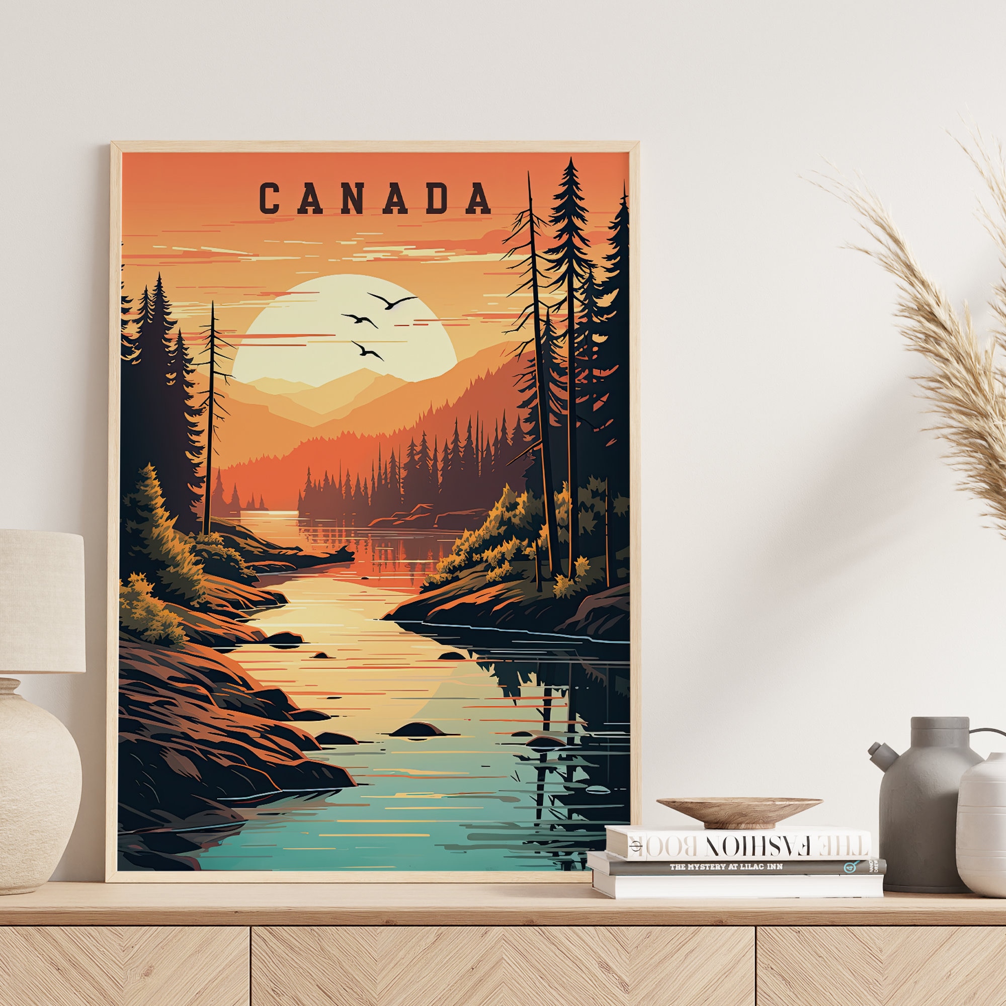Canada Travel Poster, Canada Poster, Canada Print, Canada Printable ...