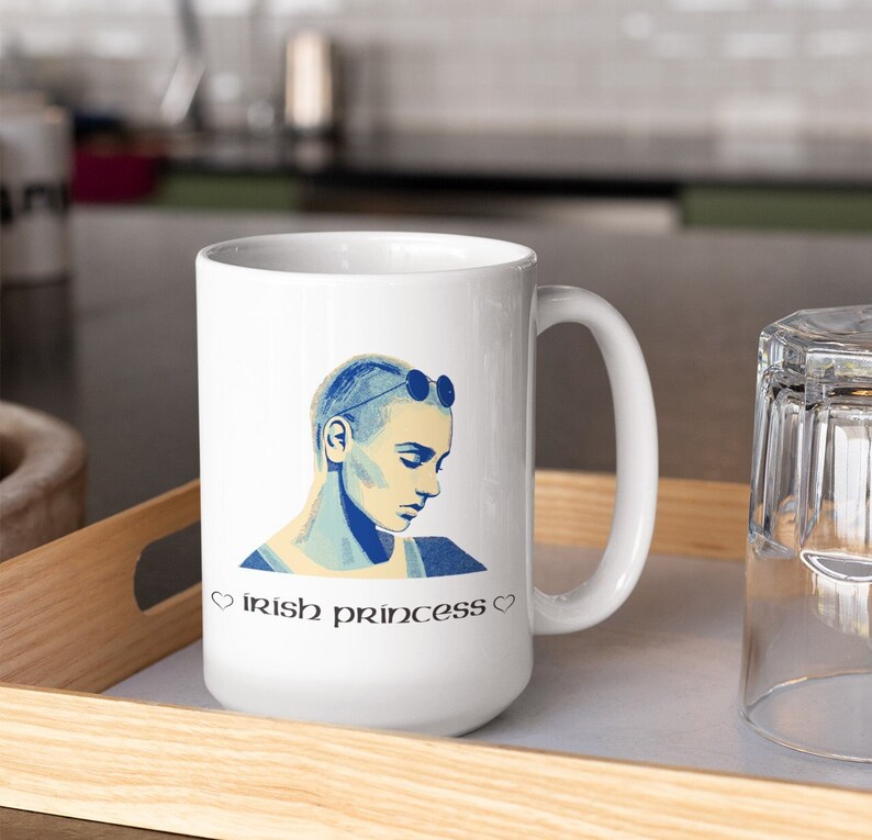 Irish Princess Sinead O'connor Mug 90's Icon Mug Rest in Peace Sinead O ...