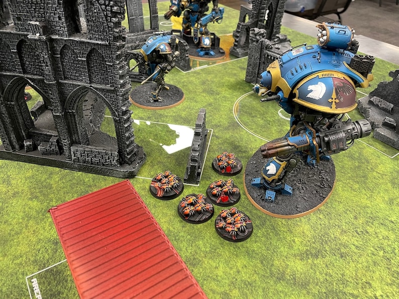 Warhammer 40k 10th Edition Area Terrain Footprint Bases Flexible ...