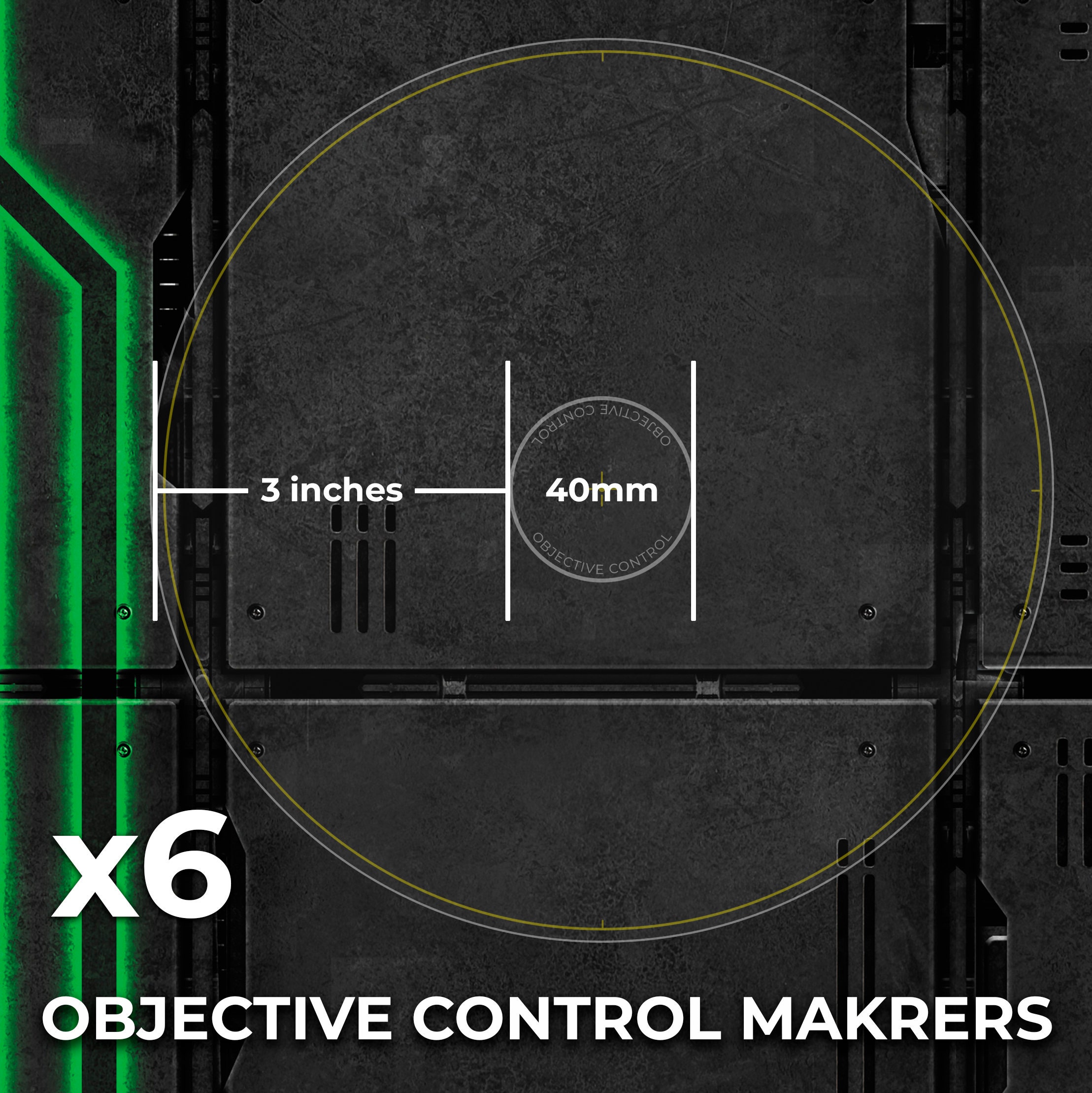 Precision Warhammer Objective Markers Flexible Durable Polymer - Etsy