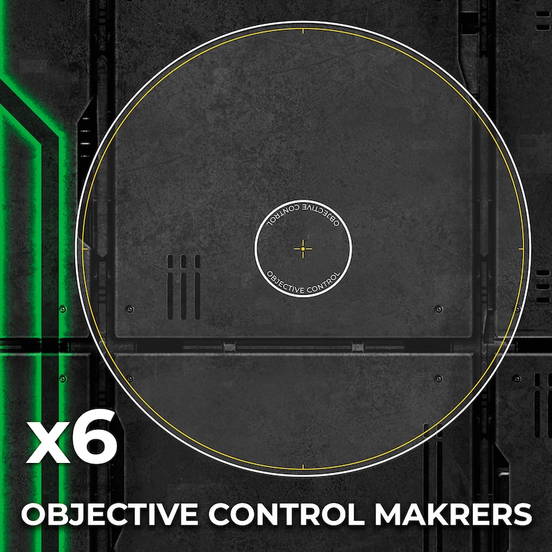 Precision Warhammer Objective Markers Flexible Durable - Etsy