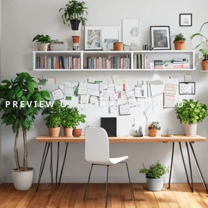 Home Office: 12 Chic Virtual Backgrounds for Casual Workspaces for ...