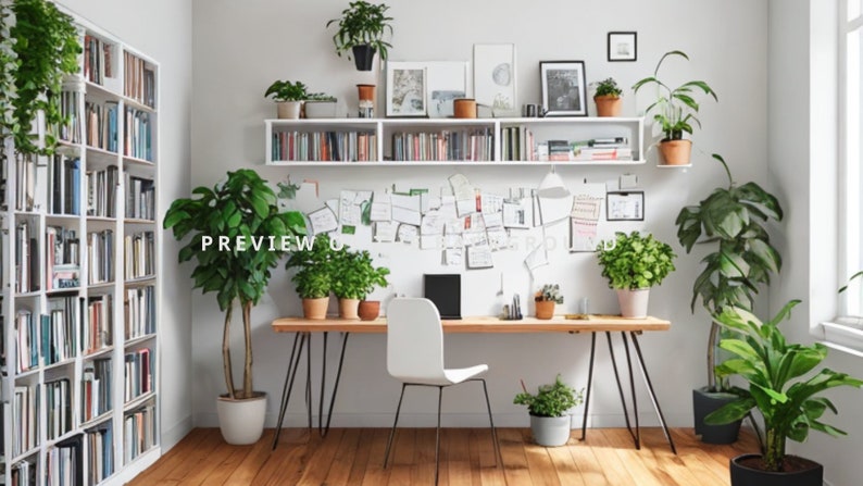 Home Office: 12 Chic Virtual Backgrounds for Casual Workspaces for ...