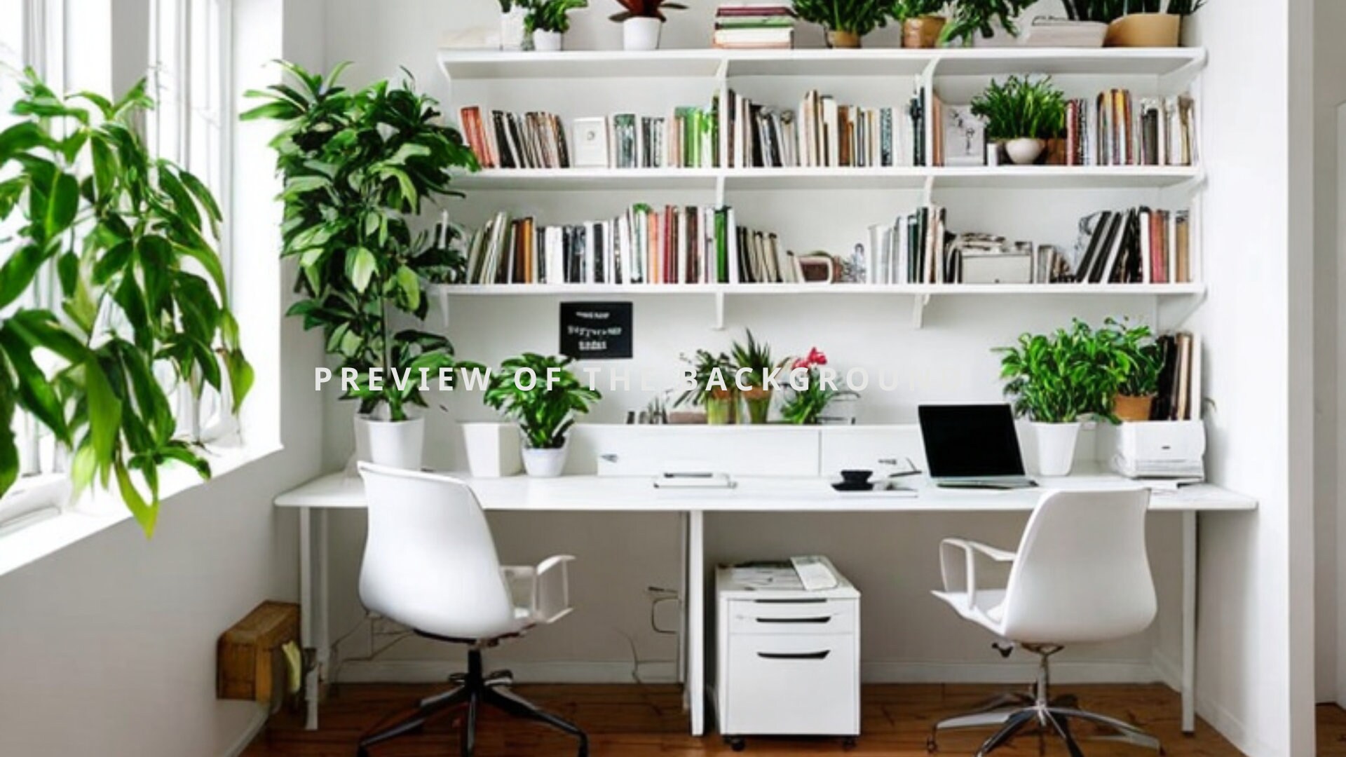 Home Office: 12 Chic Virtual Backgrounds for Casual Workspaces for ...