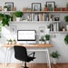 Home Office: 12 Chic Virtual Backgrounds for Casual Workspaces for ...